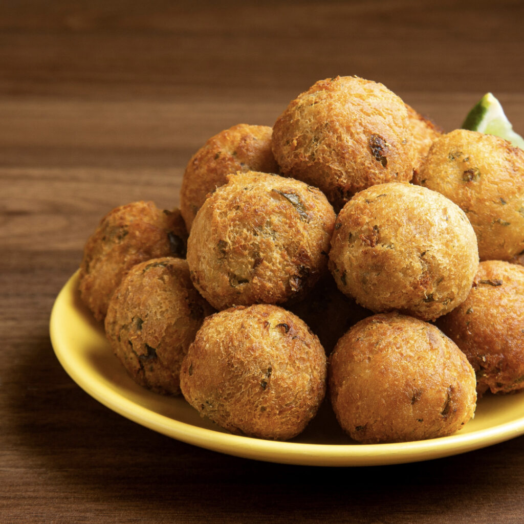 Accras au thon - Pompon Rouge