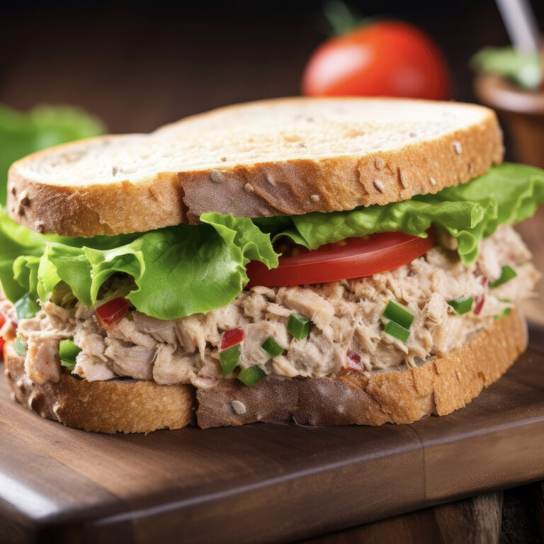 Sandwich au thon - Pompon Rouge
