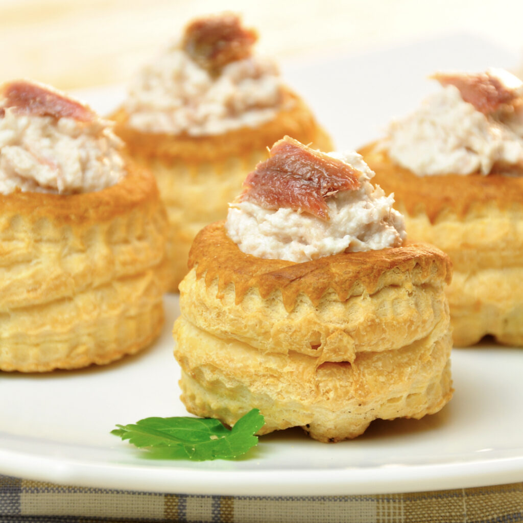 Vol-au-vent au thon - Pompon Rouge